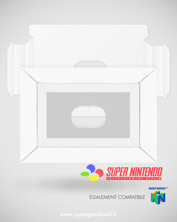 Cales pour boîtes Super Nintendo | Supergameland